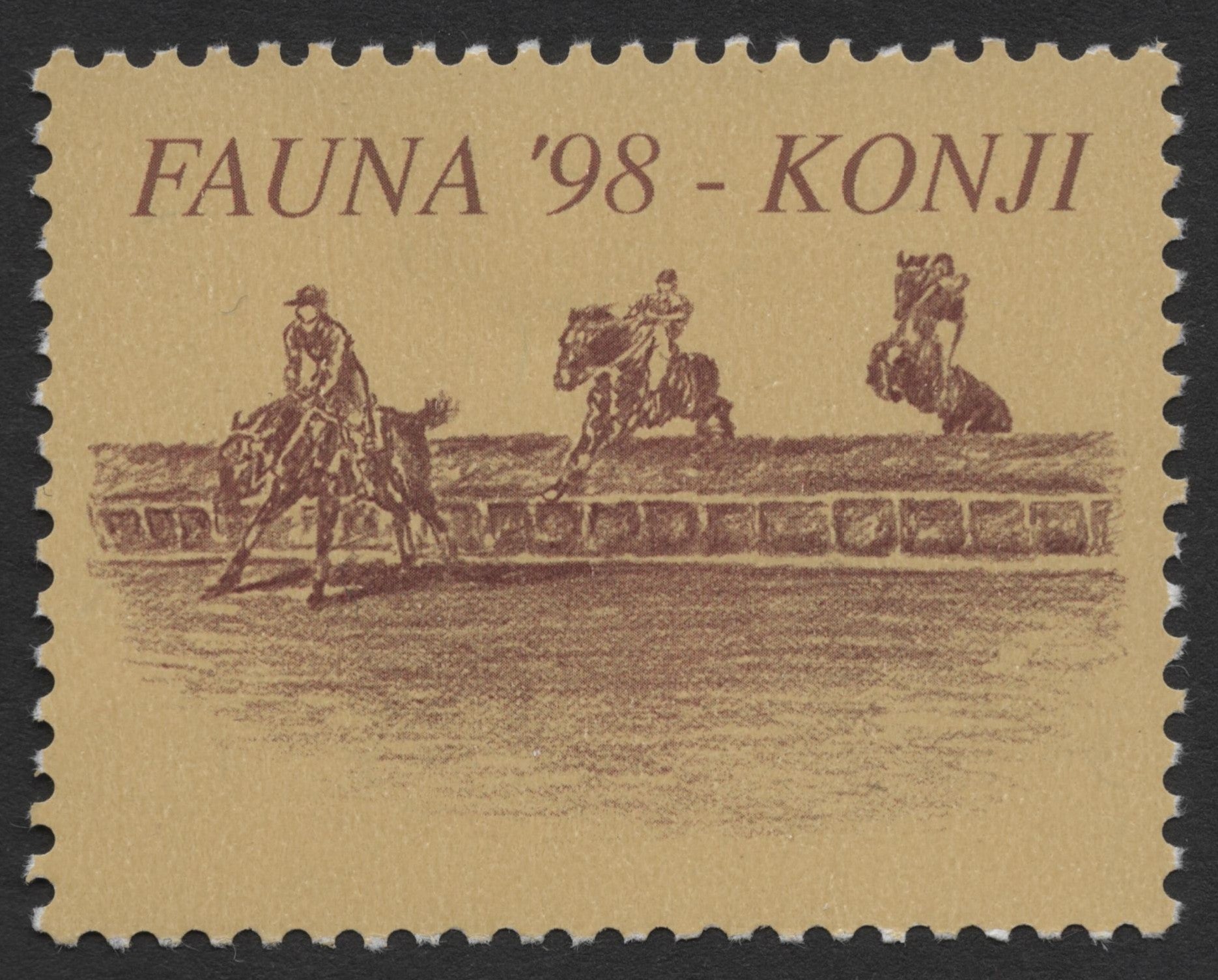 SCG1866 - Yugoslavia 1998 – Fauna '98: Horses (Konji) – Stamp and Cover Galaxy