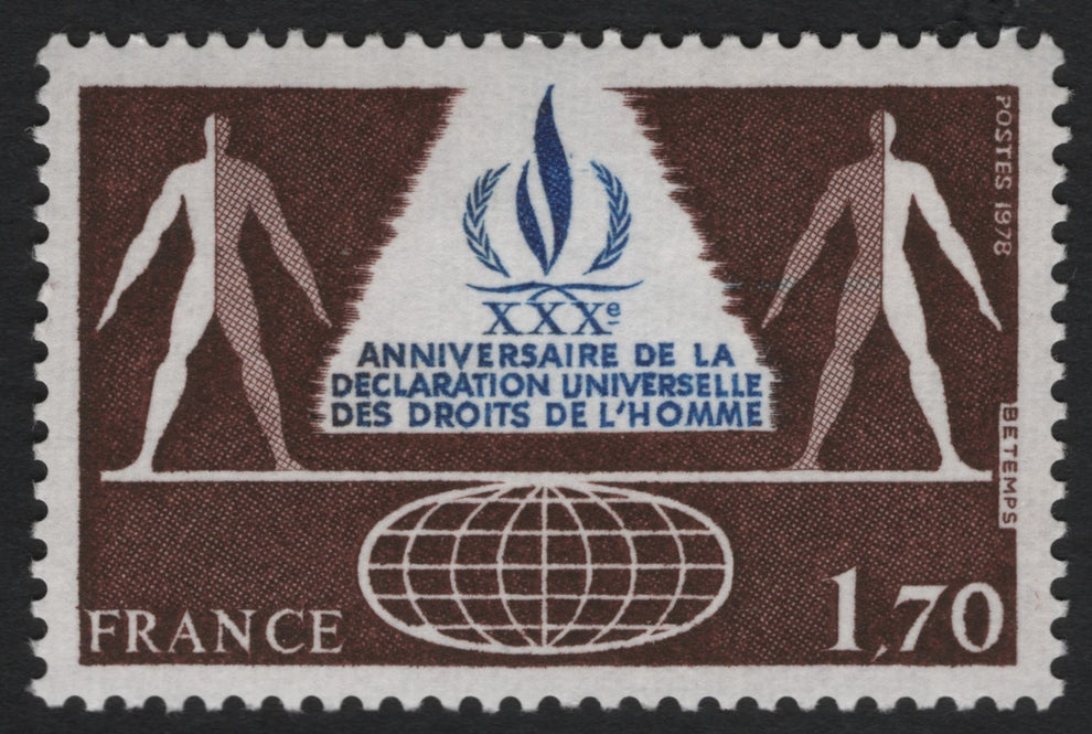 SCG10069 - France 1978 – 30th Anniversary of the Universal Declaration ...