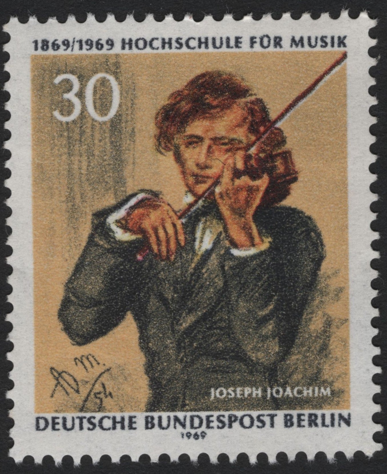SCG6551 - Germany (Berlin) 1969 – Joseph Joachim, Hochschule für Musik ...