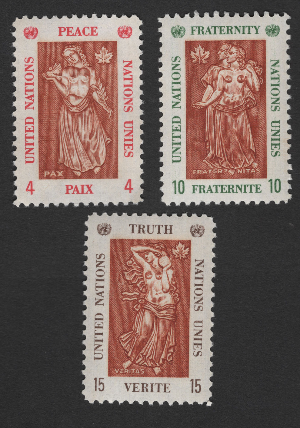 SCG11806 - United Nations Allegorical Values Set – Peace, Fraternity ...