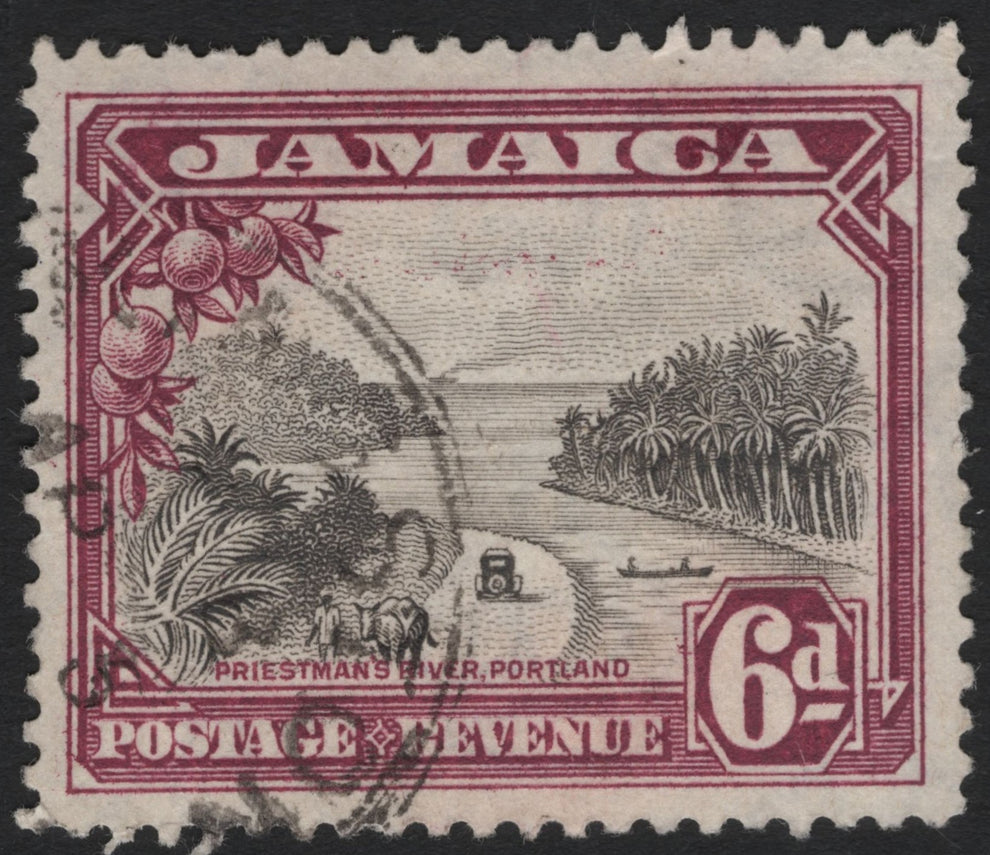 SCG9026 - Jamaica 6d Priestman’s River, Portland (Postage & Revenue ...