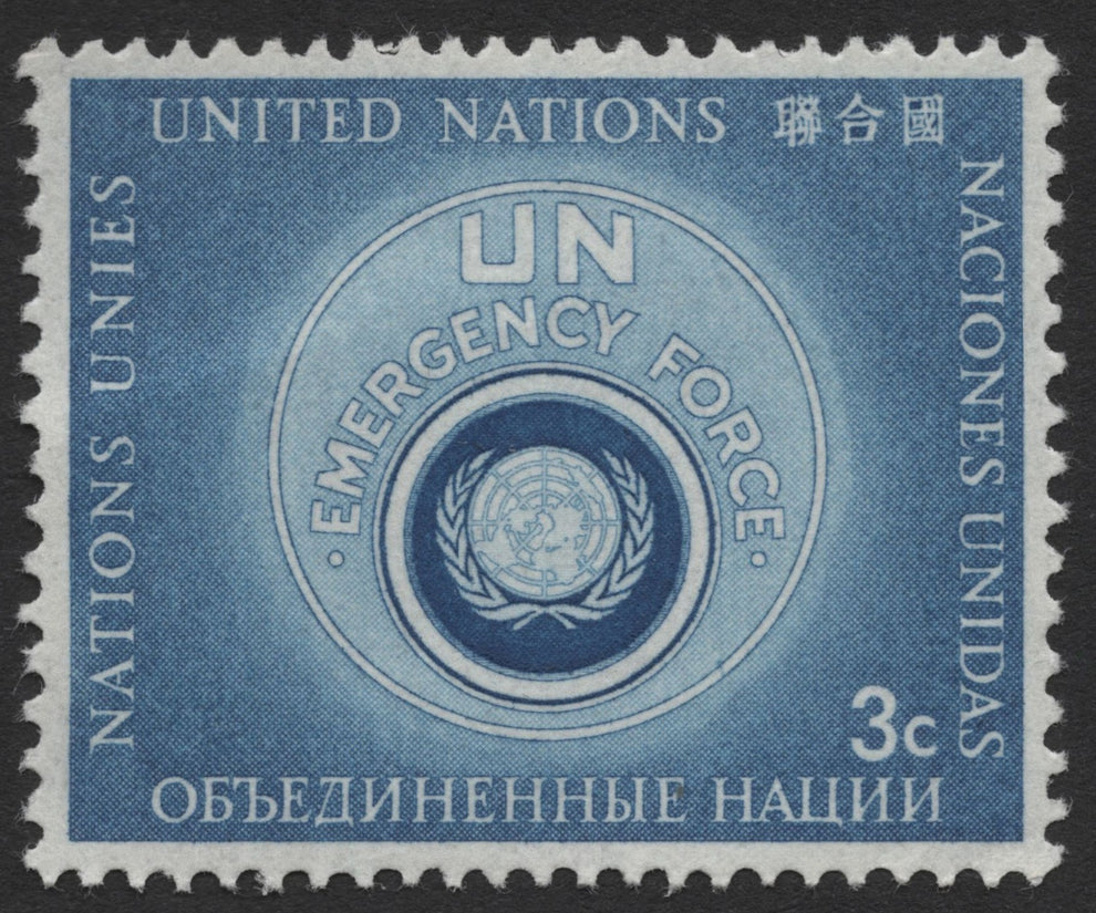 SCG1892 - United Nations Emergency Force – 3c Peacekeeping Emblem ...