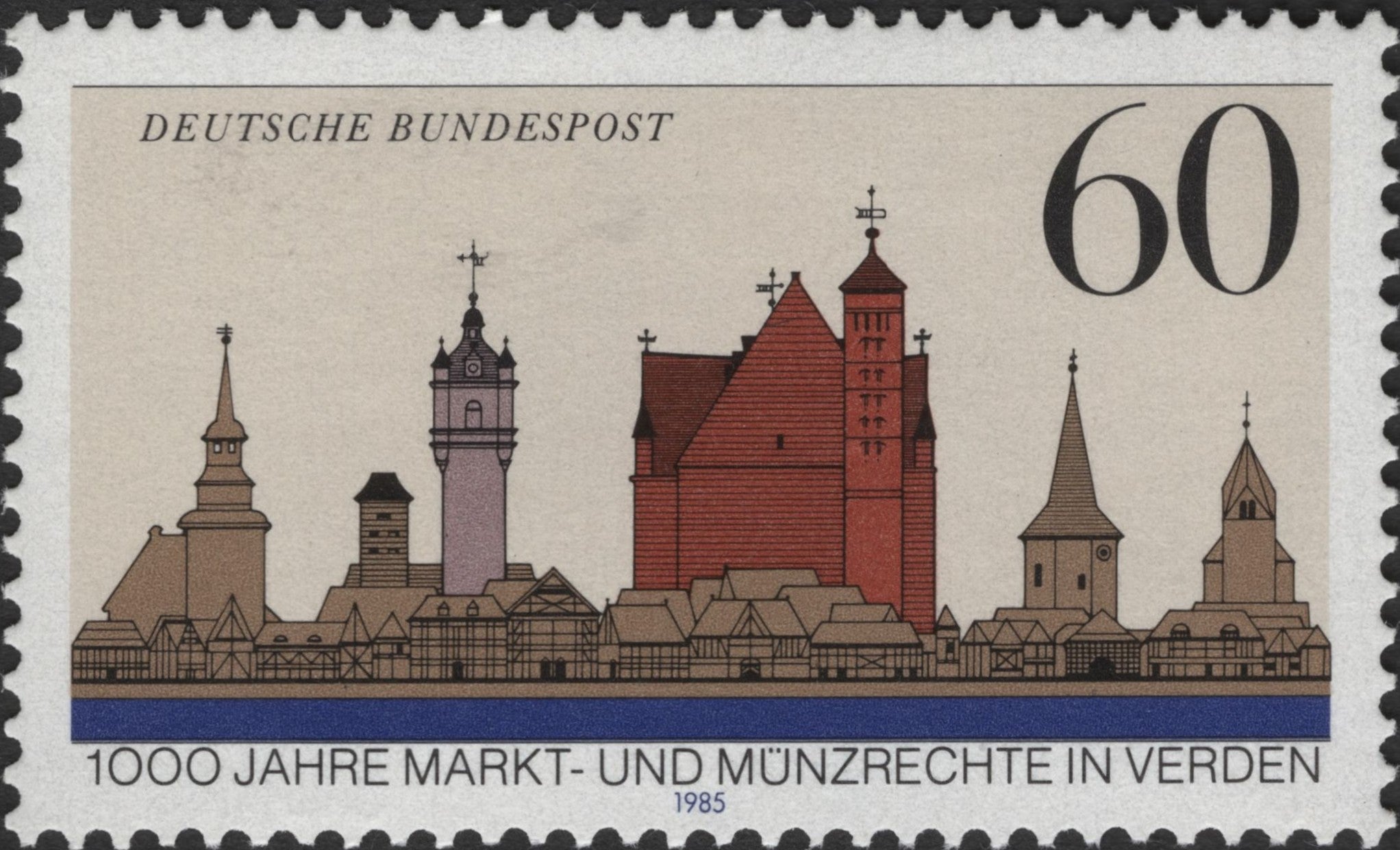 SCG2451 - Germany 1985 – 1000 Years of Market and Coinage Rights in Ve ...