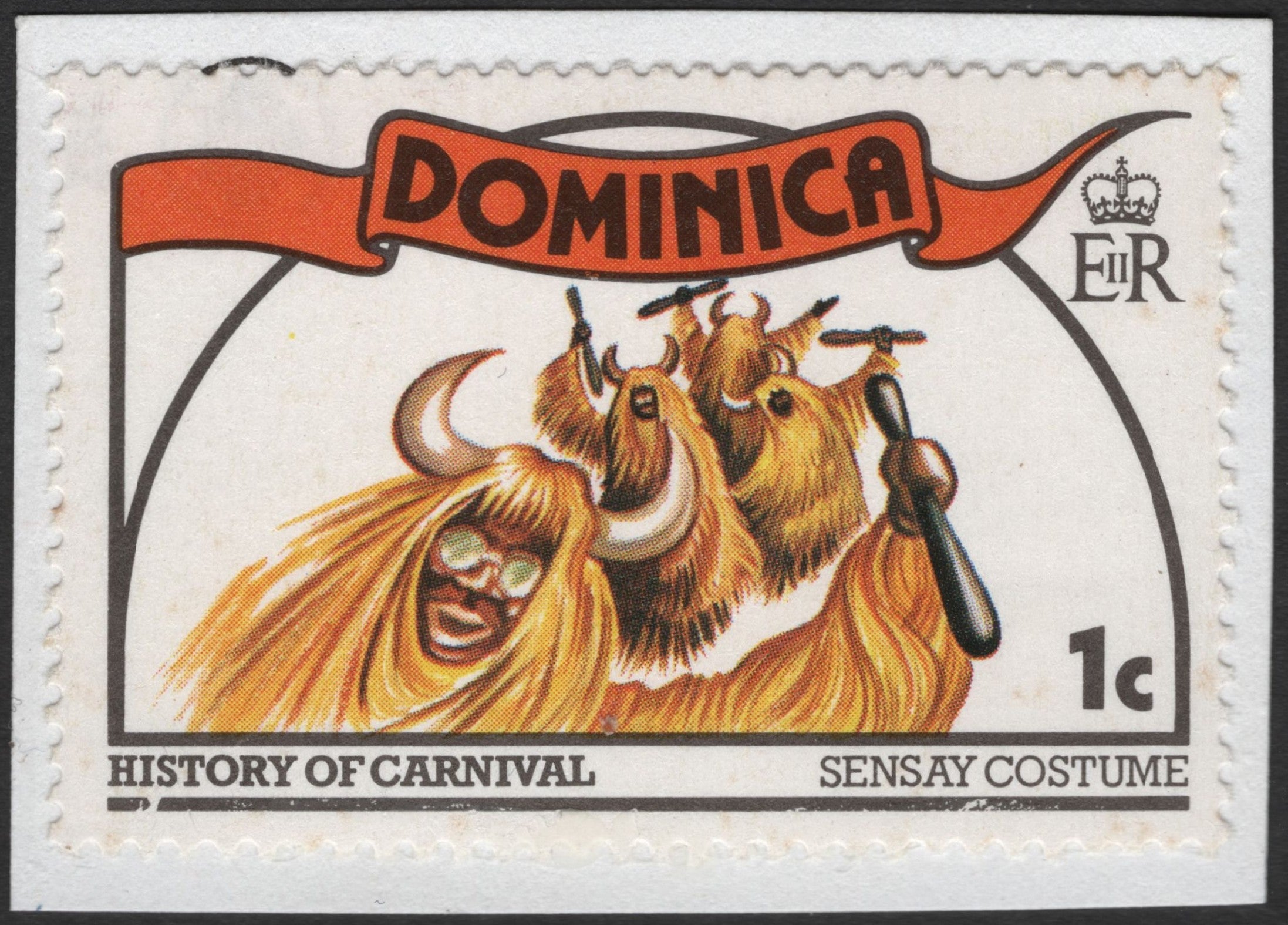 SCG2607 - Dominica 1c History of Carnival – Sensay Costume (1980s ...