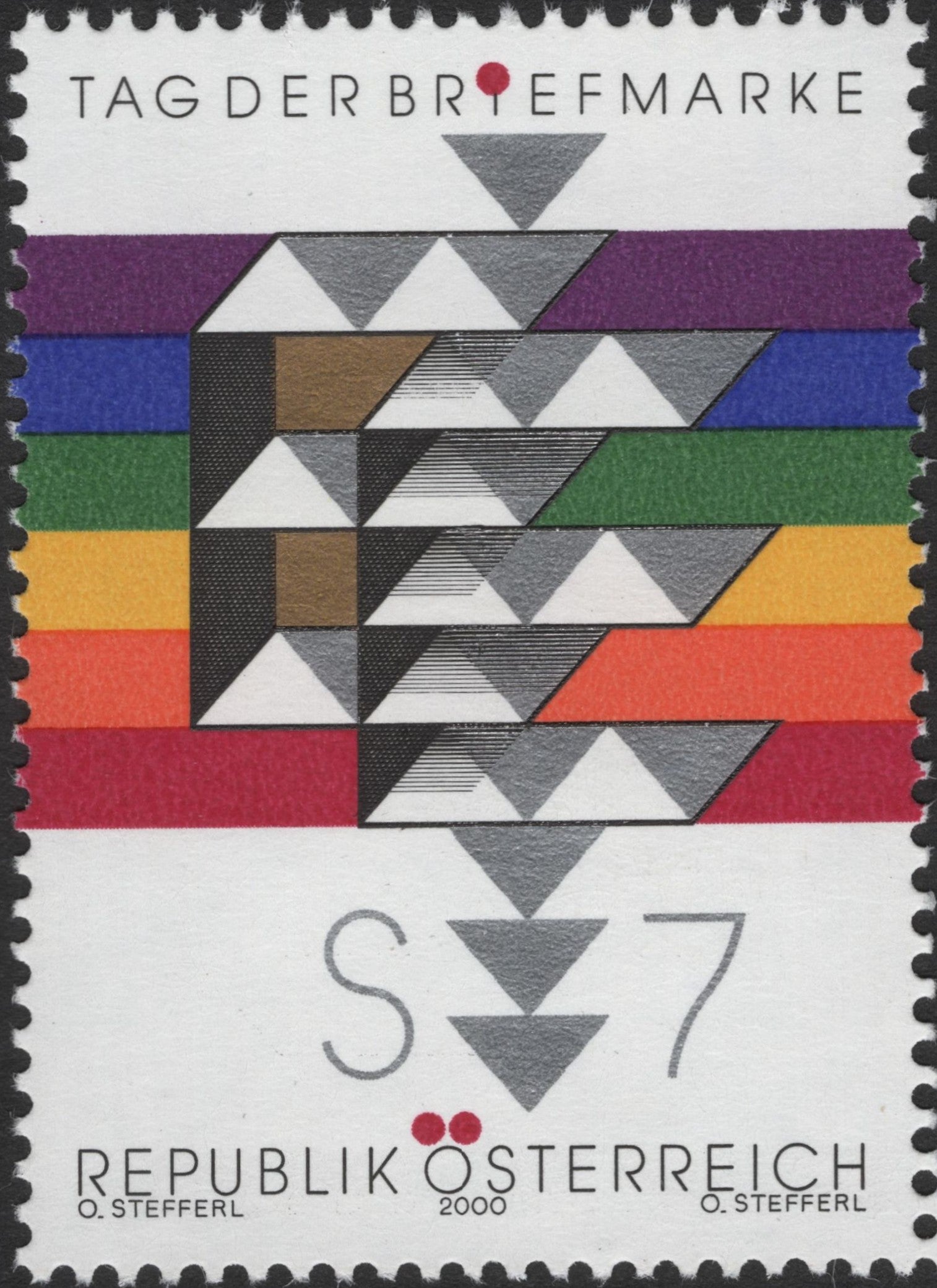SCG2715 - Austria 2000 – Stamp Day (Tag der Briefmarke) – Stamp and ...