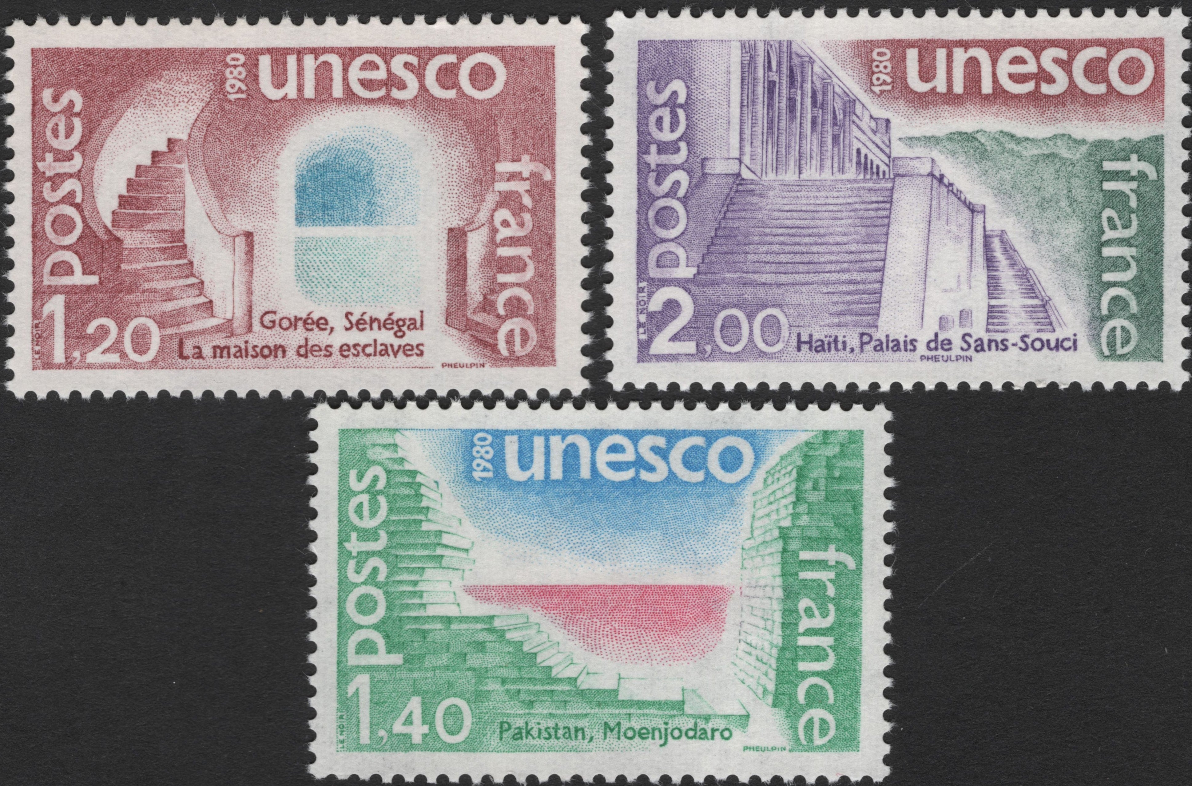 SCG2852 - 1980 France UNESCO World Heritage Sites Series – Stamp and ...