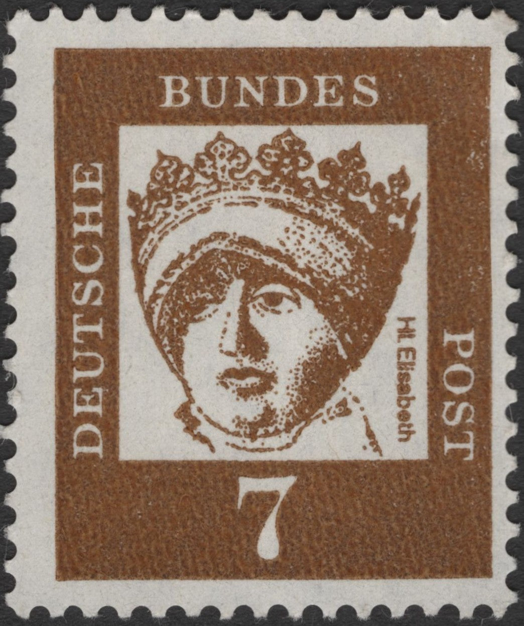 SCG2967 - Germany 1961 St. Elisabeth 7 Pfennig Stamp – Stamp and Cover ...