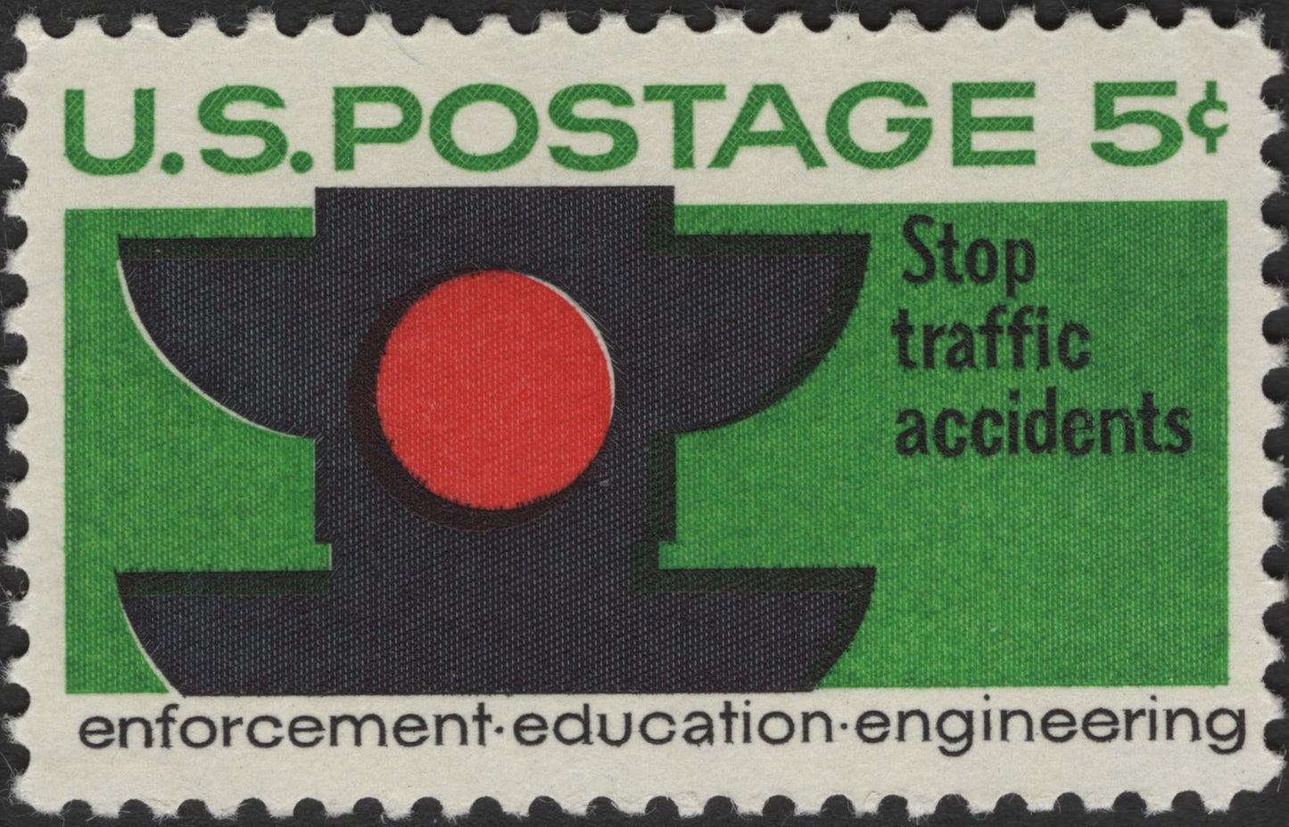 SCG2978 - USA 1965 Stop Traffic Accidents Stamp – Stamp and Cover Galaxy