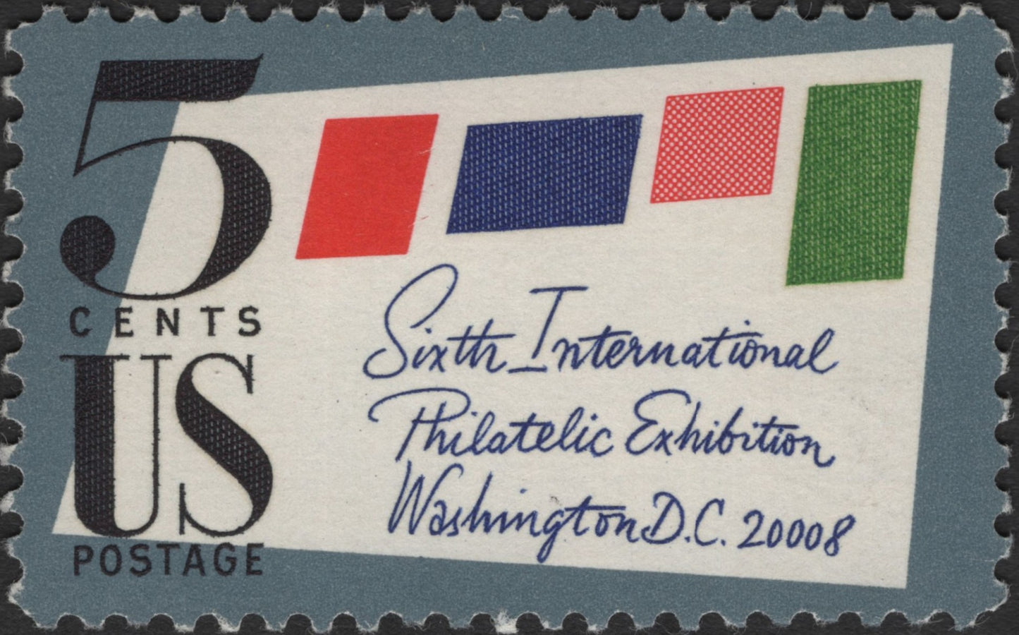 SCG2987 - USA 1966 Sixth International Philatelic Exhibition Stamp ...