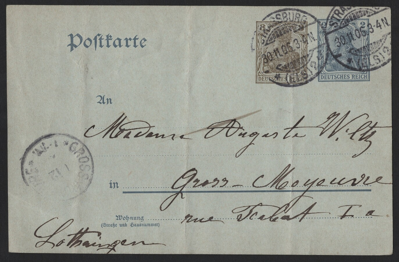 SCG3809 - Germany 1906 Postal Card – Deutsches Reich – Stamp and Cover ...