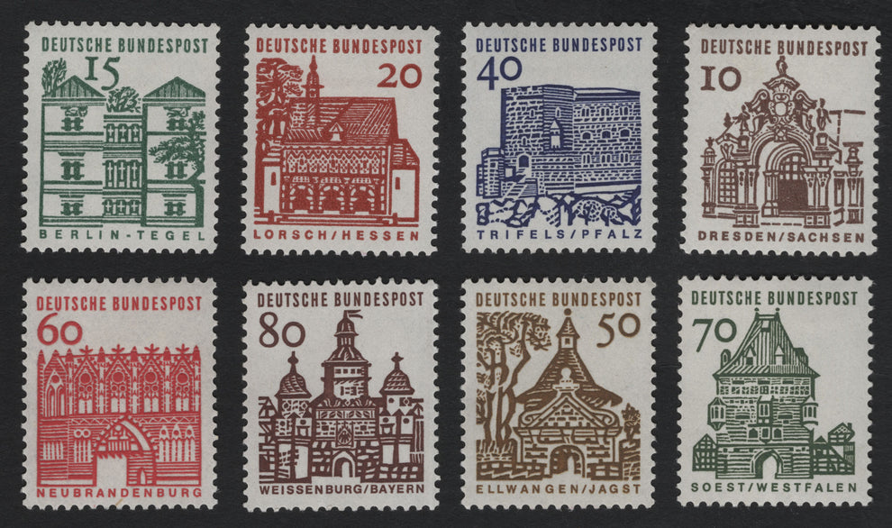 SCG5670 - German Architecture Definitive Series (First Issue) – Stamp ...