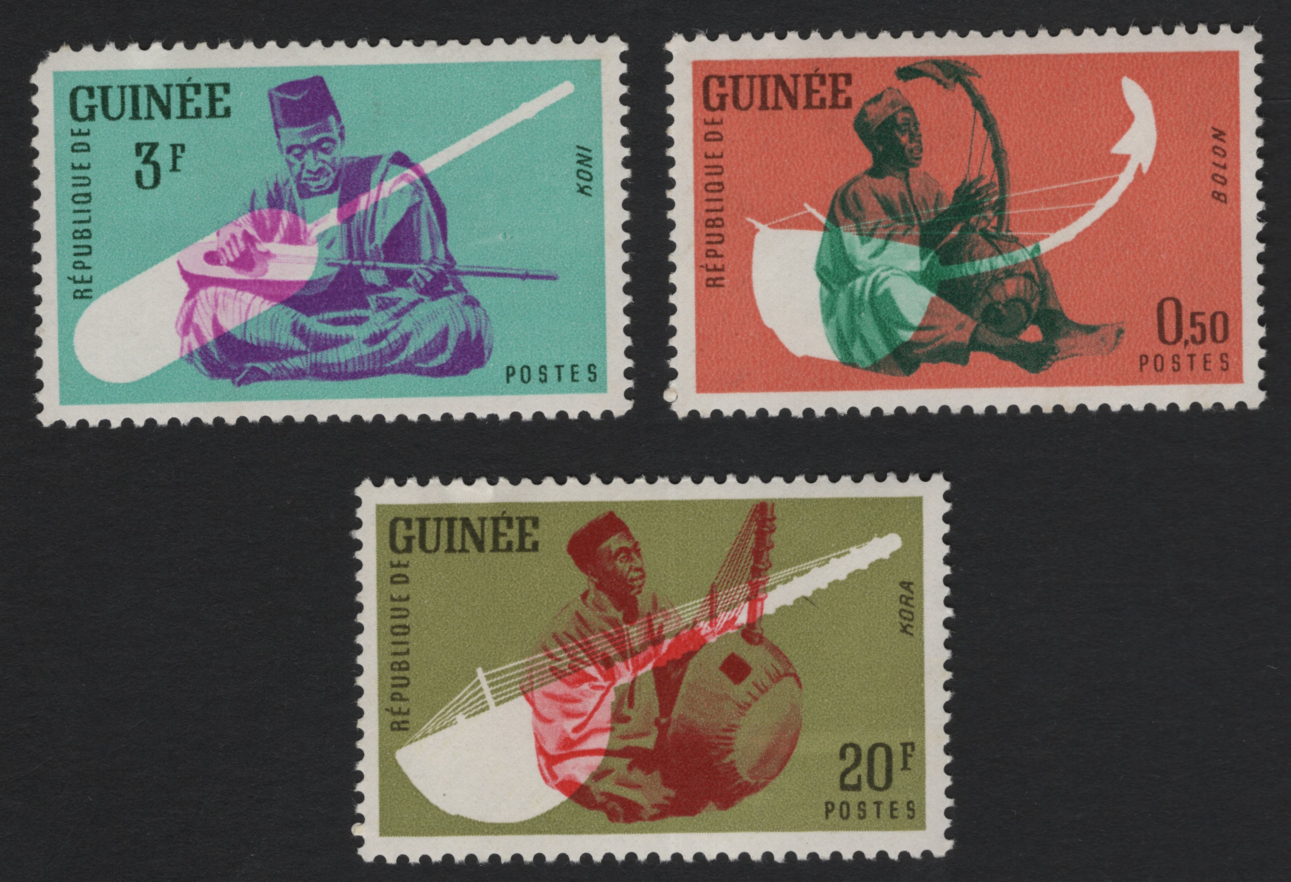 SCG5673 - Guinea – Traditional Musical Instruments (Koni, Bolon, Kora ...