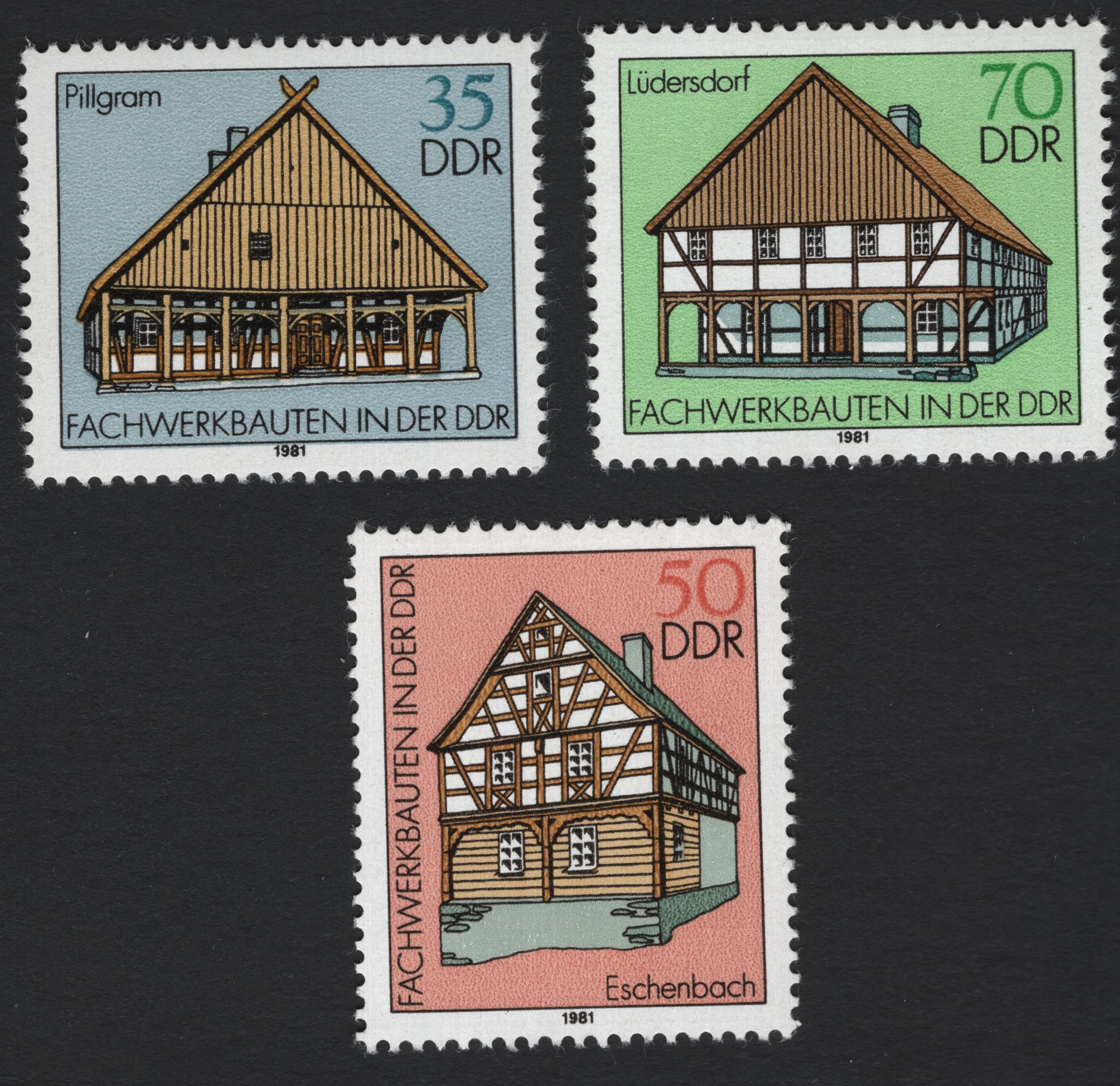 SCG5676 - DDR 1981 – Fachwerkbauten in der DDR (Timber-Framed Building ...