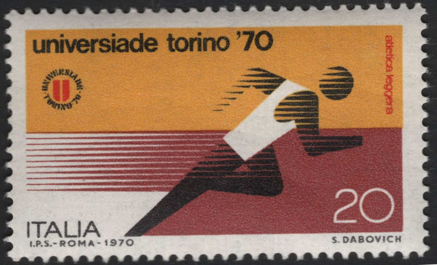 SCG5792 - Italy 1970 – Universiade Torino ’70 Commemorative Stamps ...