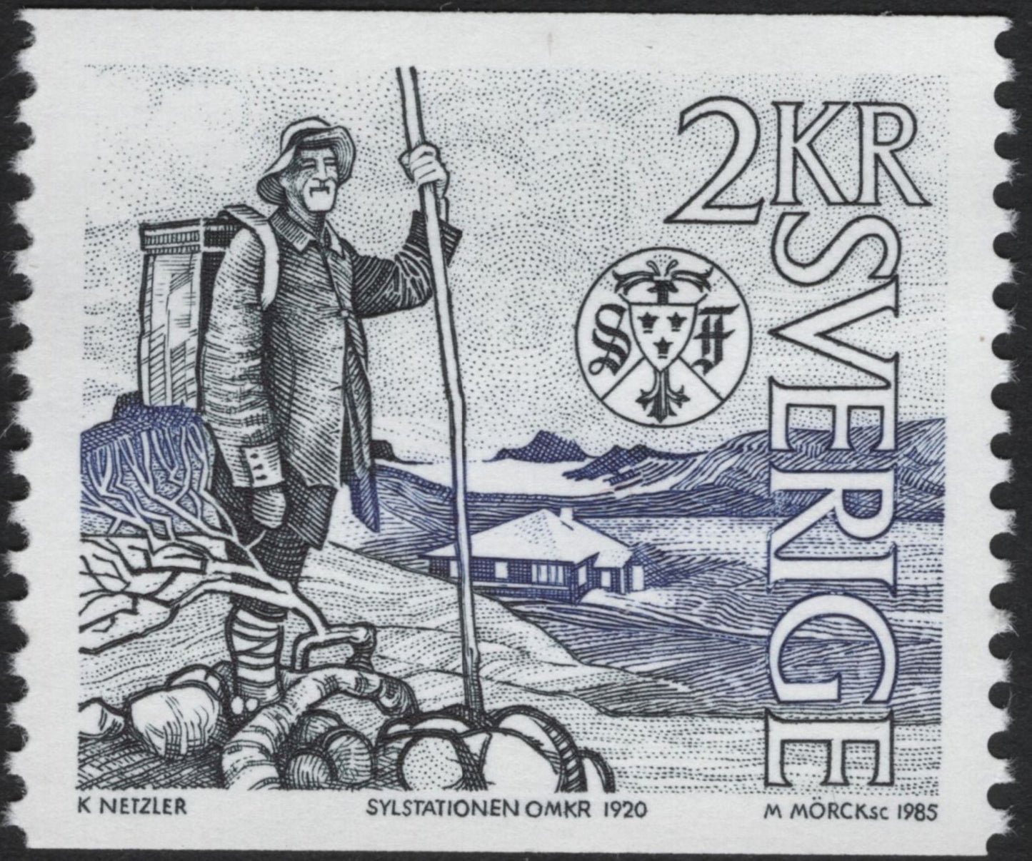 SCG5921 - Sweden 1985 – 100 Years of the Swedish Tourist Association ...