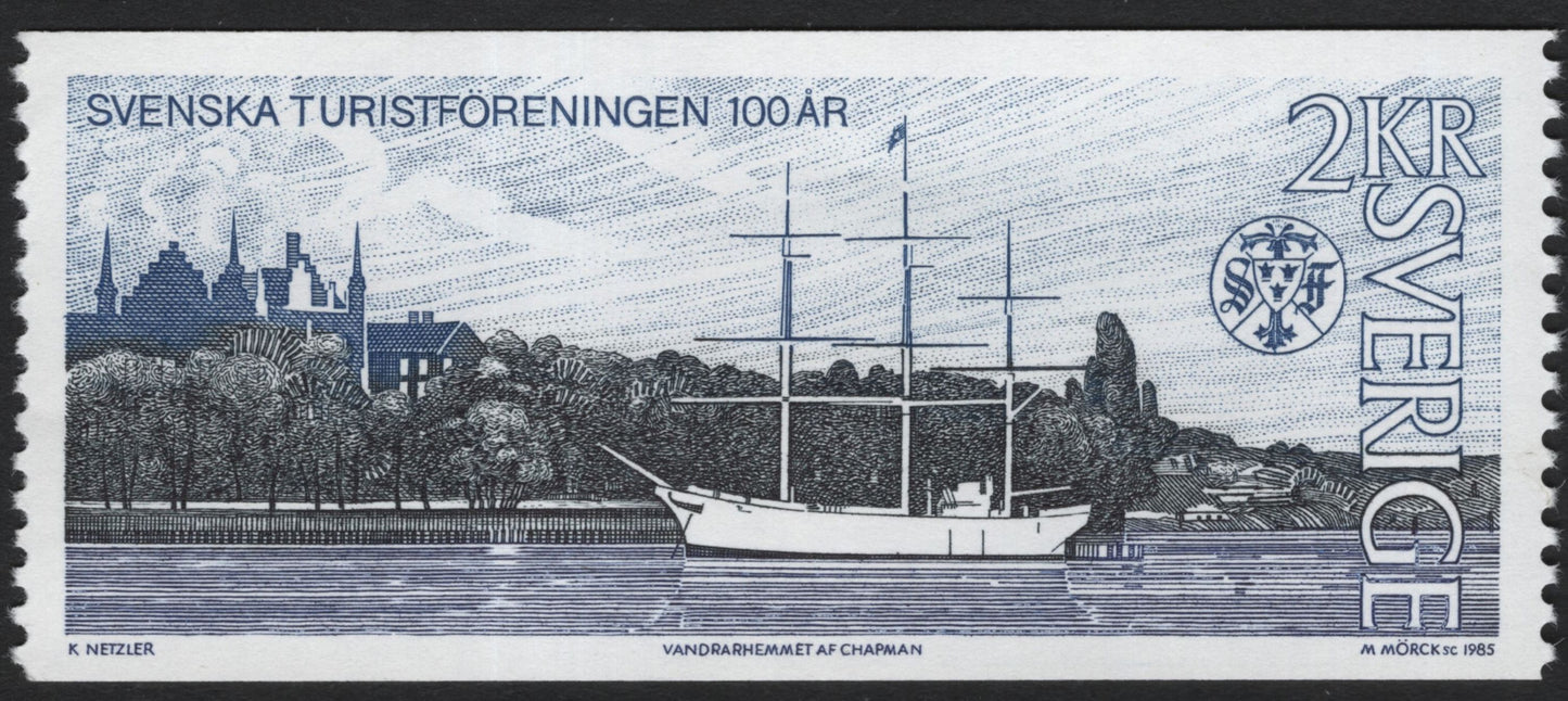 SCG5921 - Sweden 1985 – 100 Years of the Swedish Tourist Association ...
