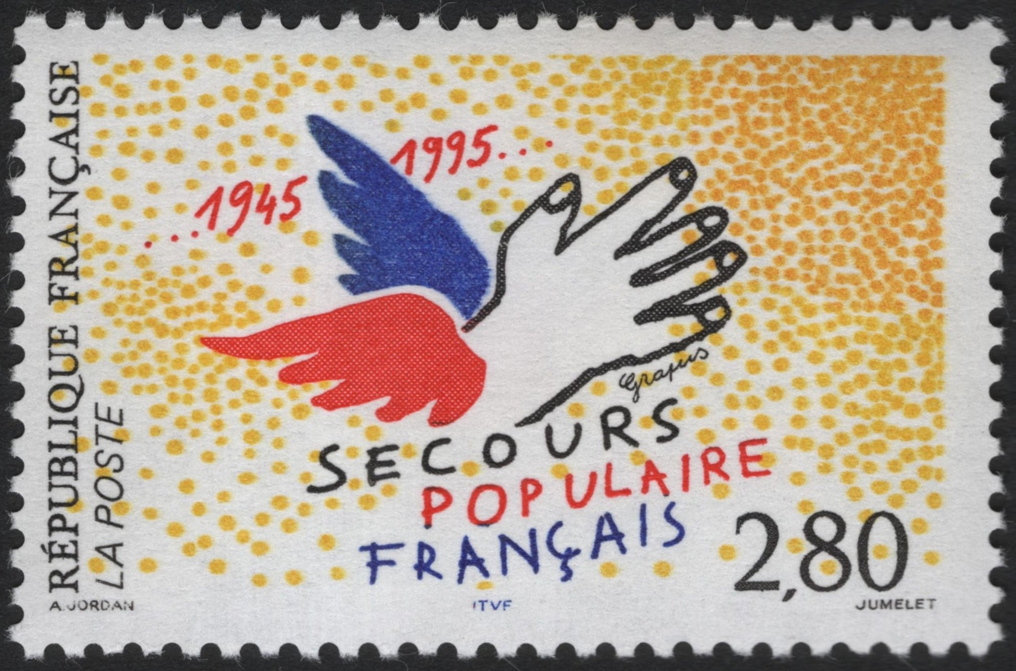 SCG6610 - France 1995: “Secours Populaire Français 50th Anniversary ...