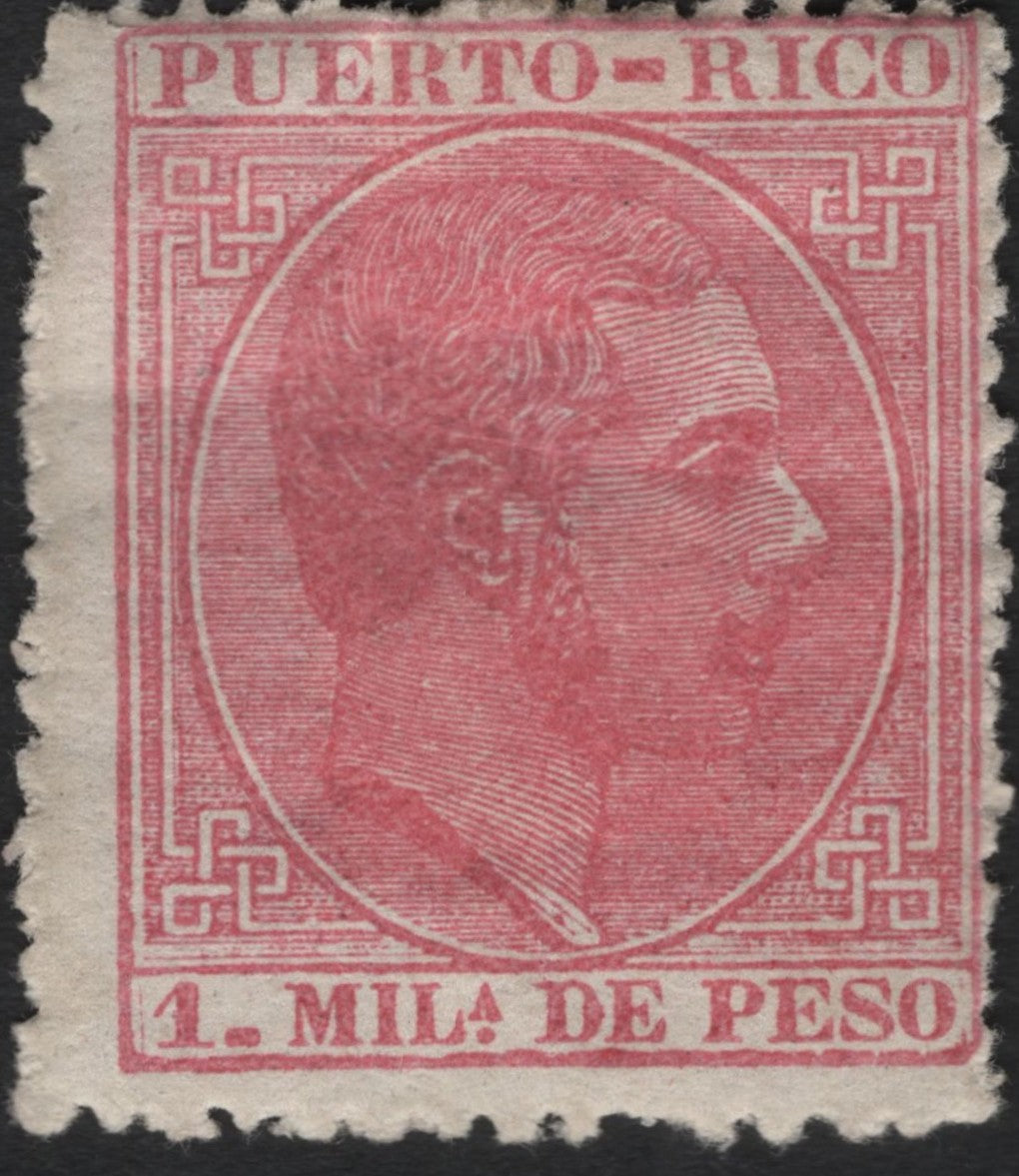SCG9248 - Puerto Rico – 1 Mil de Peso (c. 1877–1881) – Stamp and Cover ...