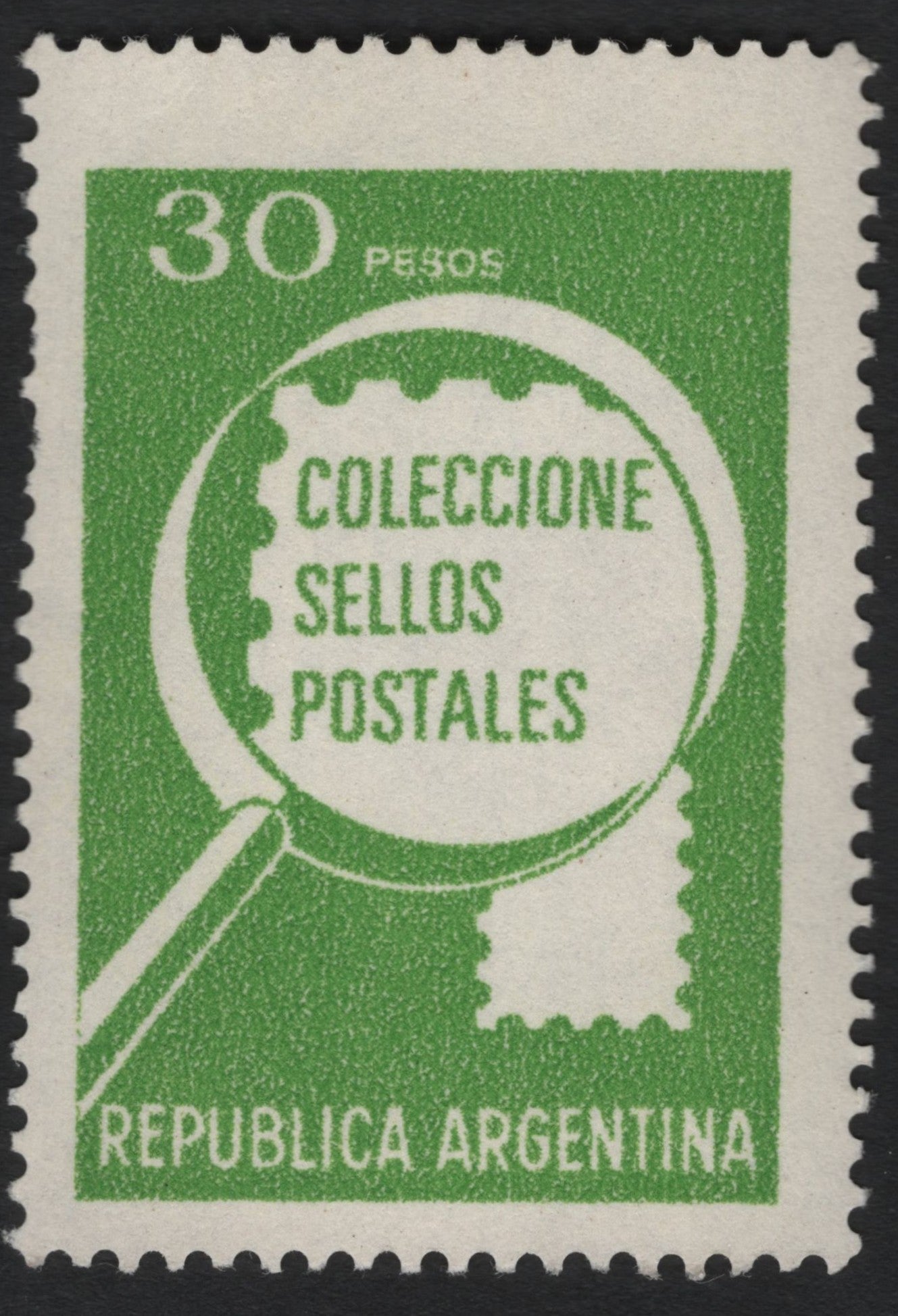 SCG9404 - Argentina 30 Pesos “Collect Stamps” Promotional Issue – Stamp ...