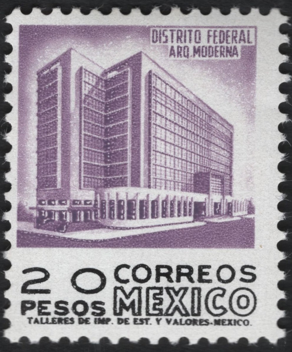 SCG10254 - 🇲🇽 Mexico 2 Pesos “Modern Architecture – Federal District ...