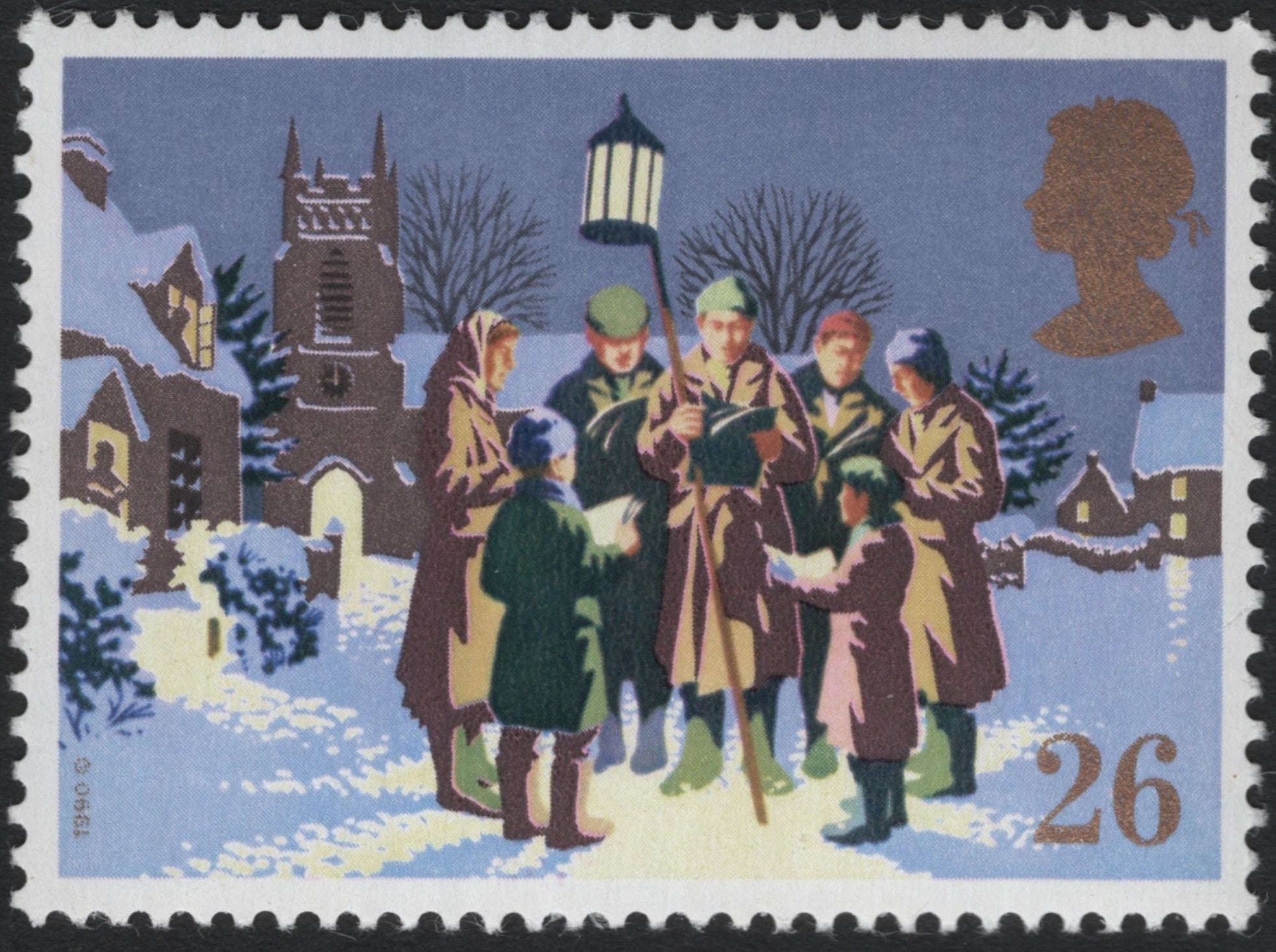 SCG10375 - Great Britain 1986 – Christmas Carol Singers 26p Commemorat ...