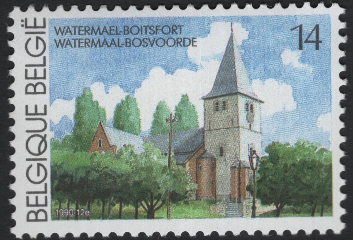 SCG10710 - Belgium 1990 – Watermael-Boitsfort & Lommel Architecture 14 ...