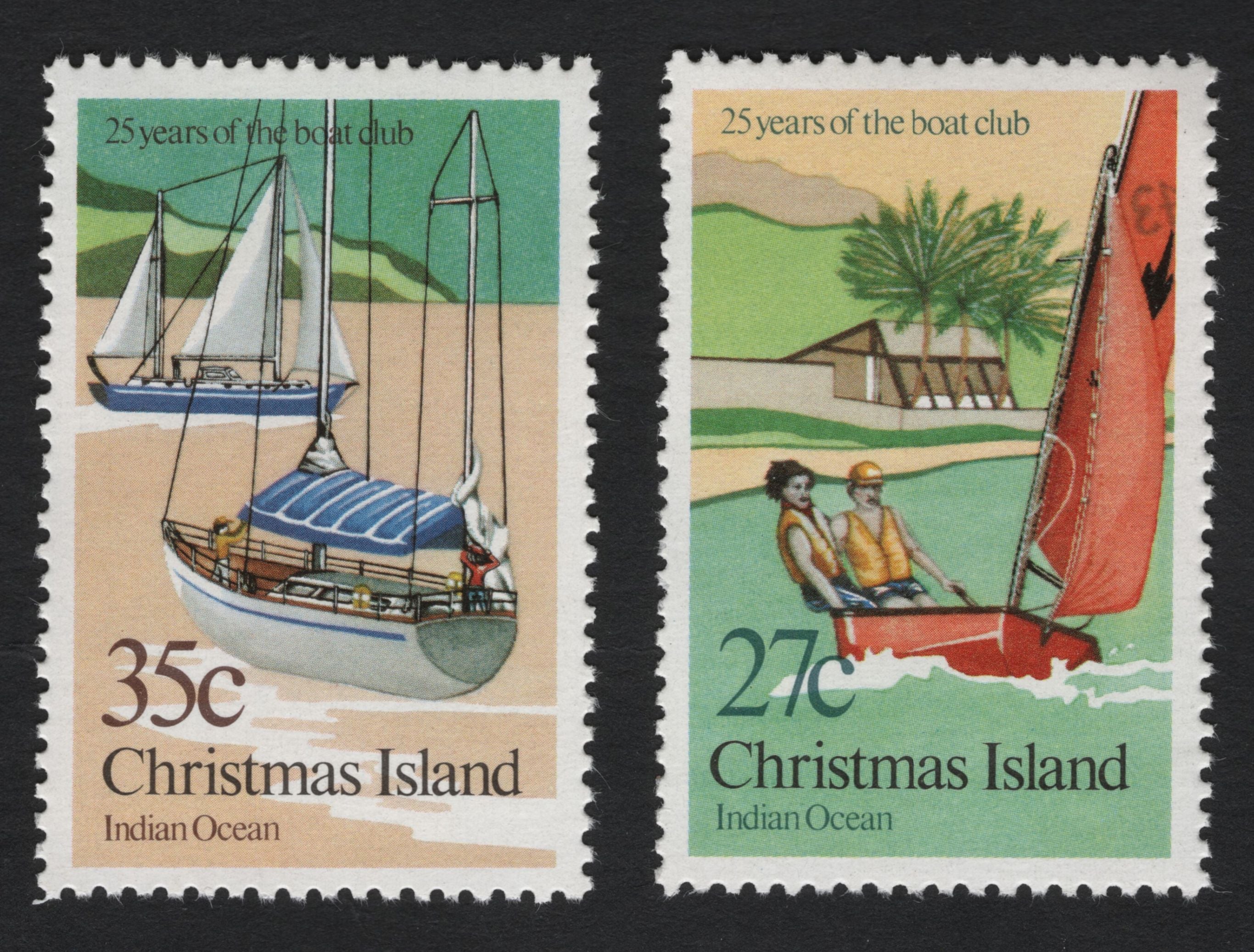 SCG10045 - Christmas Island 1977 – 25 Years of the Boat Club Sailing C ...