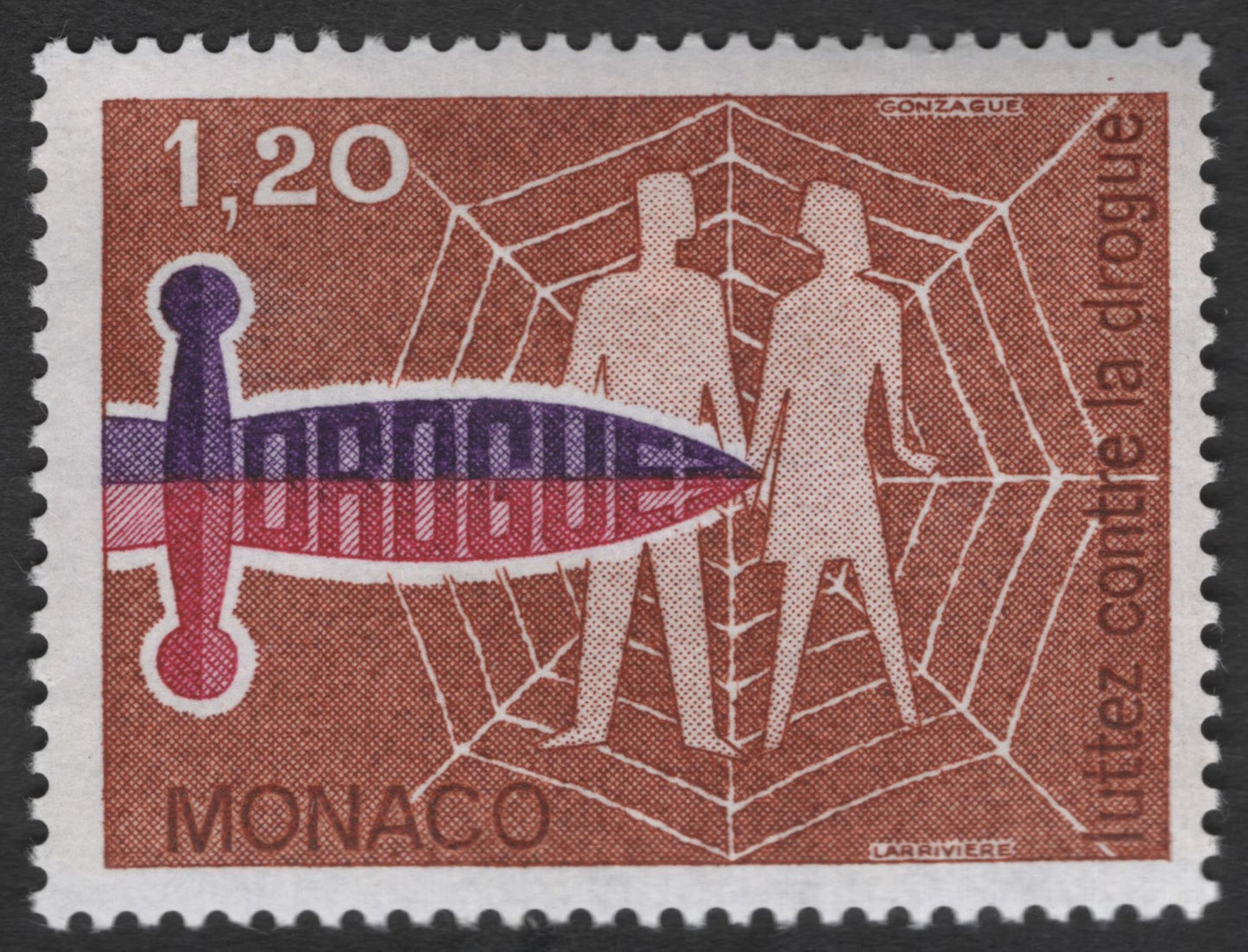 SCG11883 - Monaco 1966 “Lutte Contre la Drogue” Anti-Drug Awareness St ...