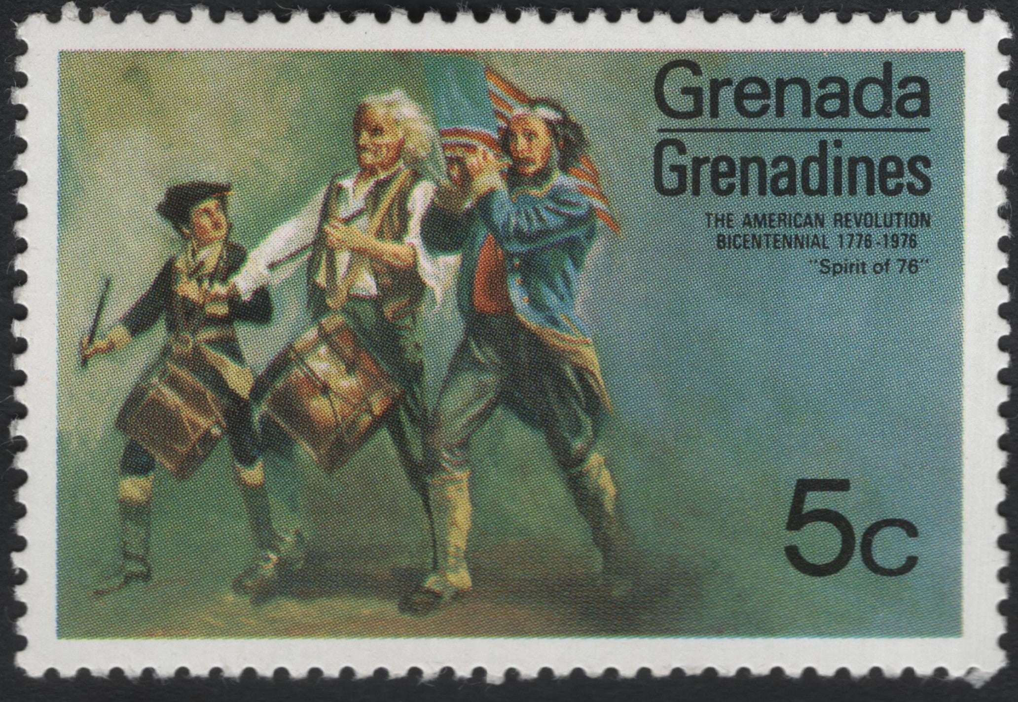 SCG11101 - Grenada Grenadines 1976 – Spirit of ’76 Drummers, American ...