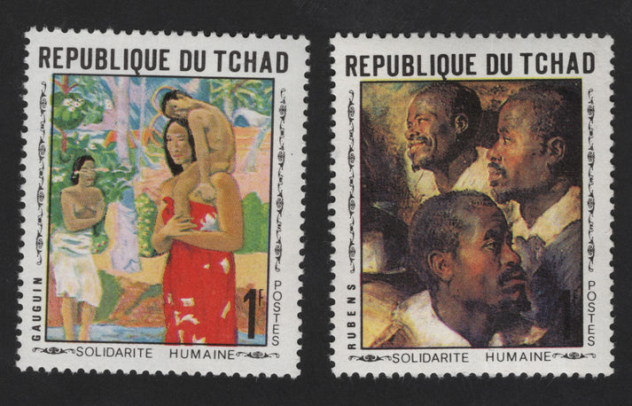 SCG12211 - Chad (Tchad) – “Solidarité Humaine” Art Series: Gauguin & R ...