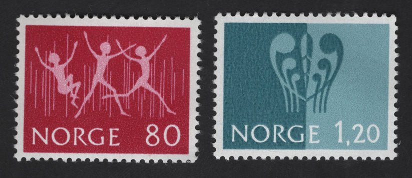 SCG12159 - Norway Social Harmony & Unity Definitive Stamp Pair – Stamp ...