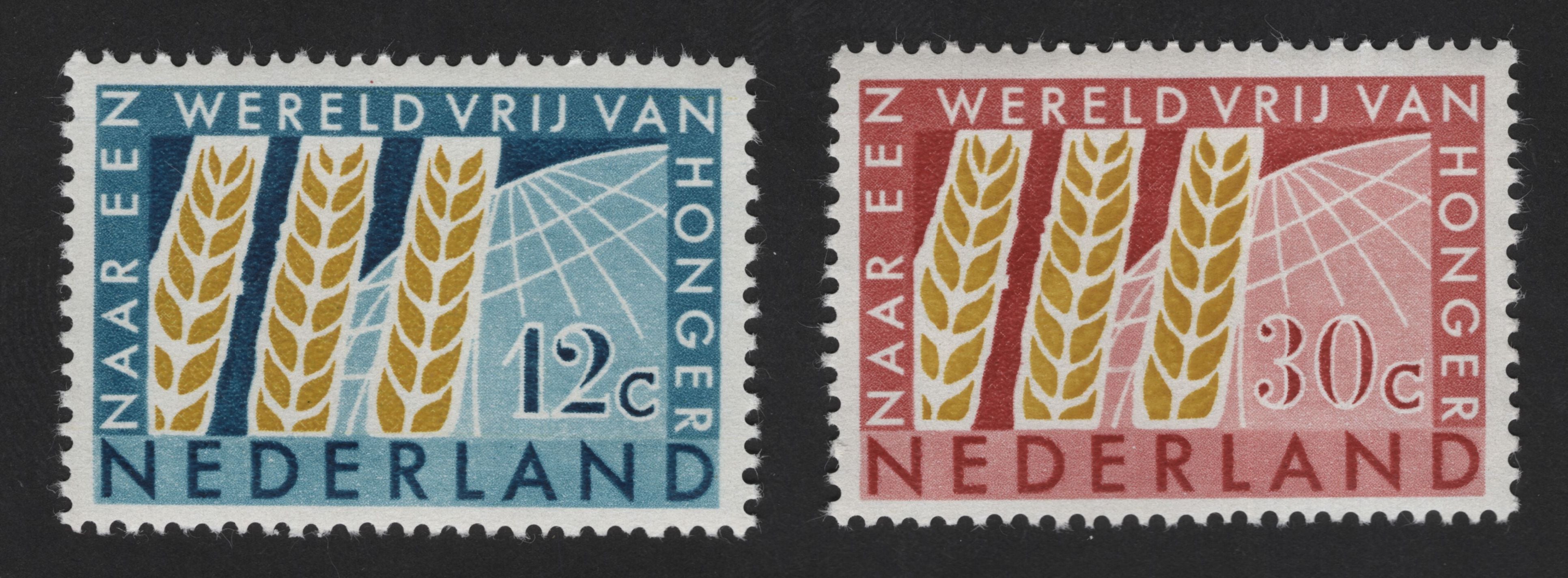 SCG12173 - Netherlands “Freedom from Hunger” Wheat Issue (FAO Campaign ...