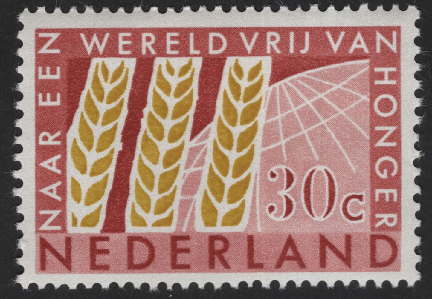 SCG12173 - Netherlands “Freedom from Hunger” Wheat Issue (FAO Campaign ...