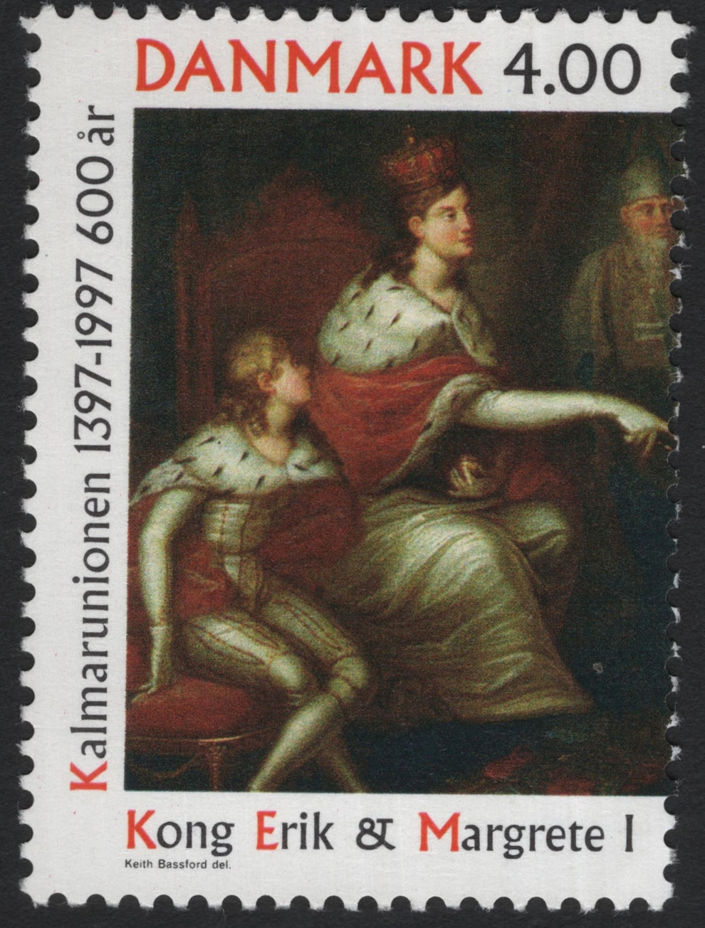 SCG8494 - Denmark 1997 – 600th Anniversary of the Kalmar Union – Stamp ...